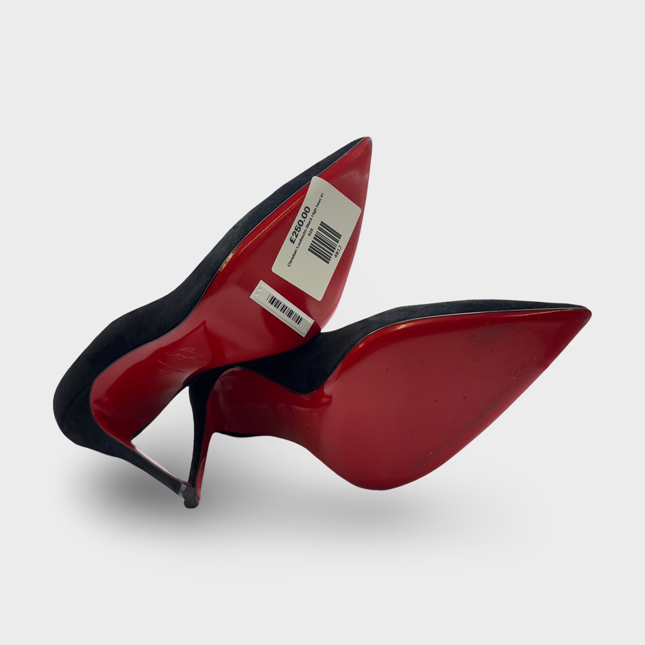 Christian Louboutin So Kate Black Suede Pumps – Loop Generation Christian Louboutin So Kate Black Suede Pumps – Loop Generation